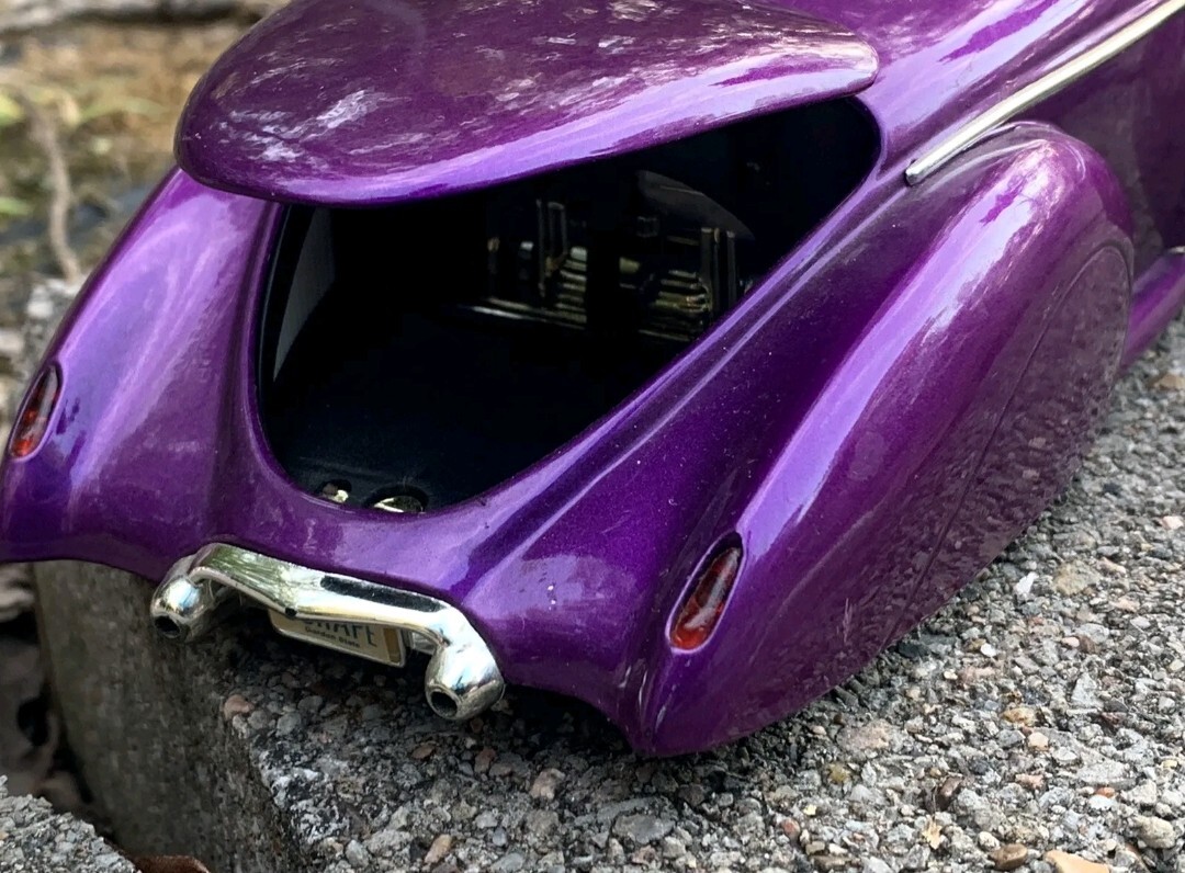1/18th scale scrape rear bumper custom Revell lead sled 49 50 51 ...