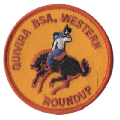 Roundup Quivira Western BSA Patch ORG Bdr. [VA-3909] | eBay