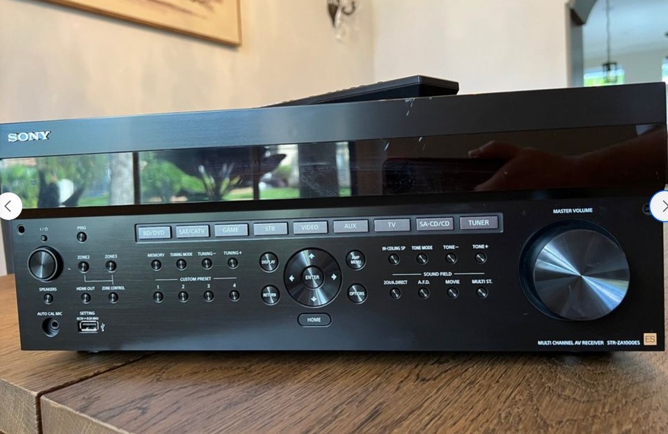 Sony STR-ZA1100ES 100 Watt 7.2 Channel 4k AV Receiver - Black ...