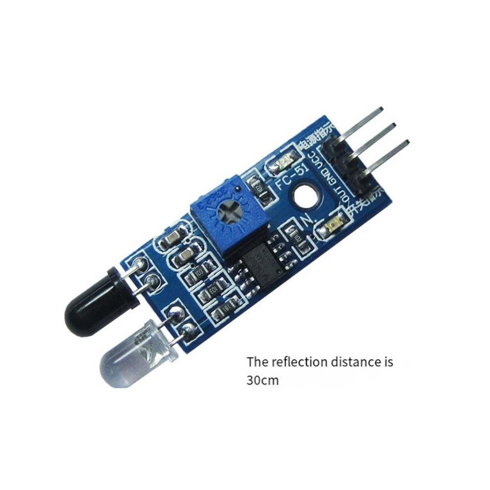 10PCS IR Infrared Obstacle Avoidance 3Wire Reflective Sensor for Robot ...