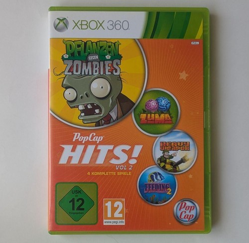 Plant Vs. Zombie Popcap Hits 2 Xbox 360 Eu Edition Japan S2 | eBay