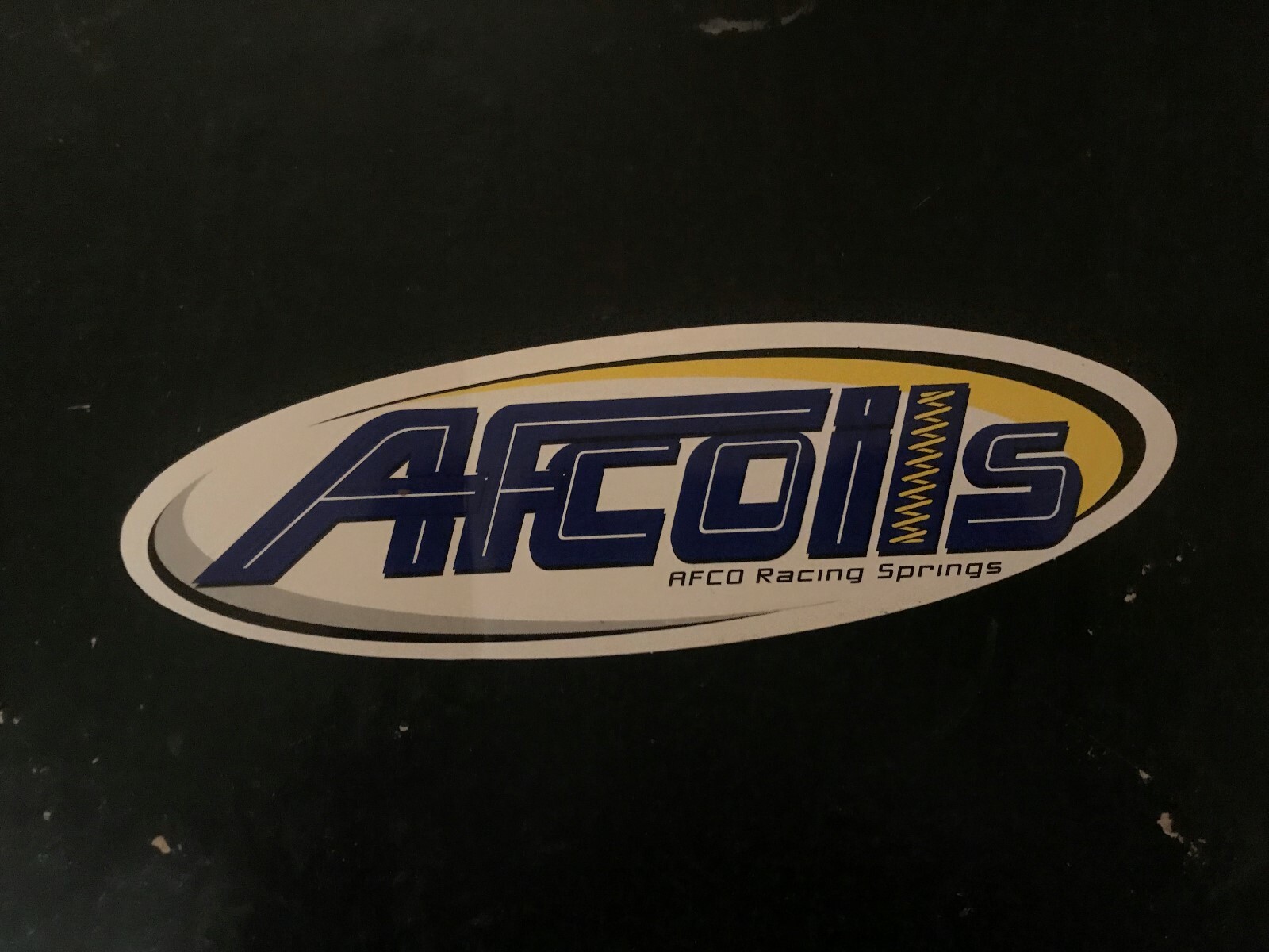 Afcoils AFCO Racing Springs decal sticker NASCAR ARCA K&N DRACO RENTON ...