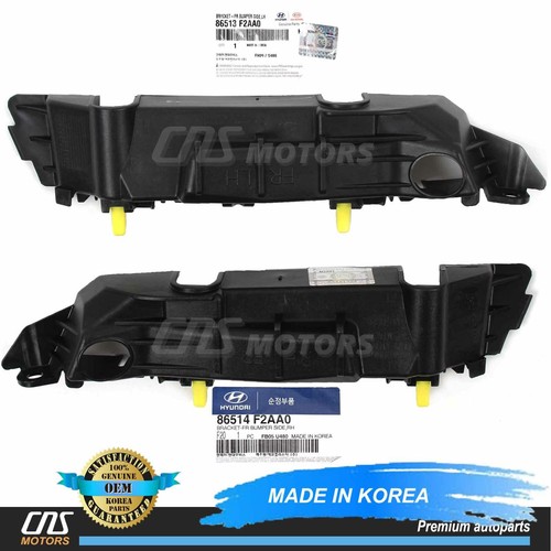 ⭐GENUINE⭐ Front Bumper Bracket LEFT & RIGHT for 19-20 Hyundai Elantra ...
