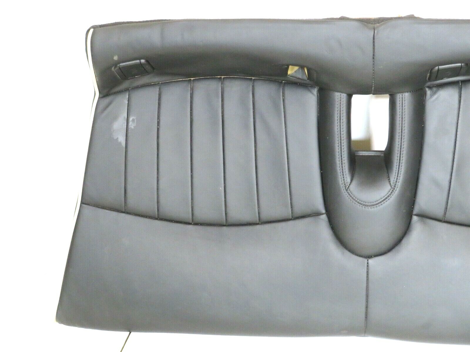 Genuine Used MINI Rear Seat Base Black Lounge Leather Cream Piping R55 ...