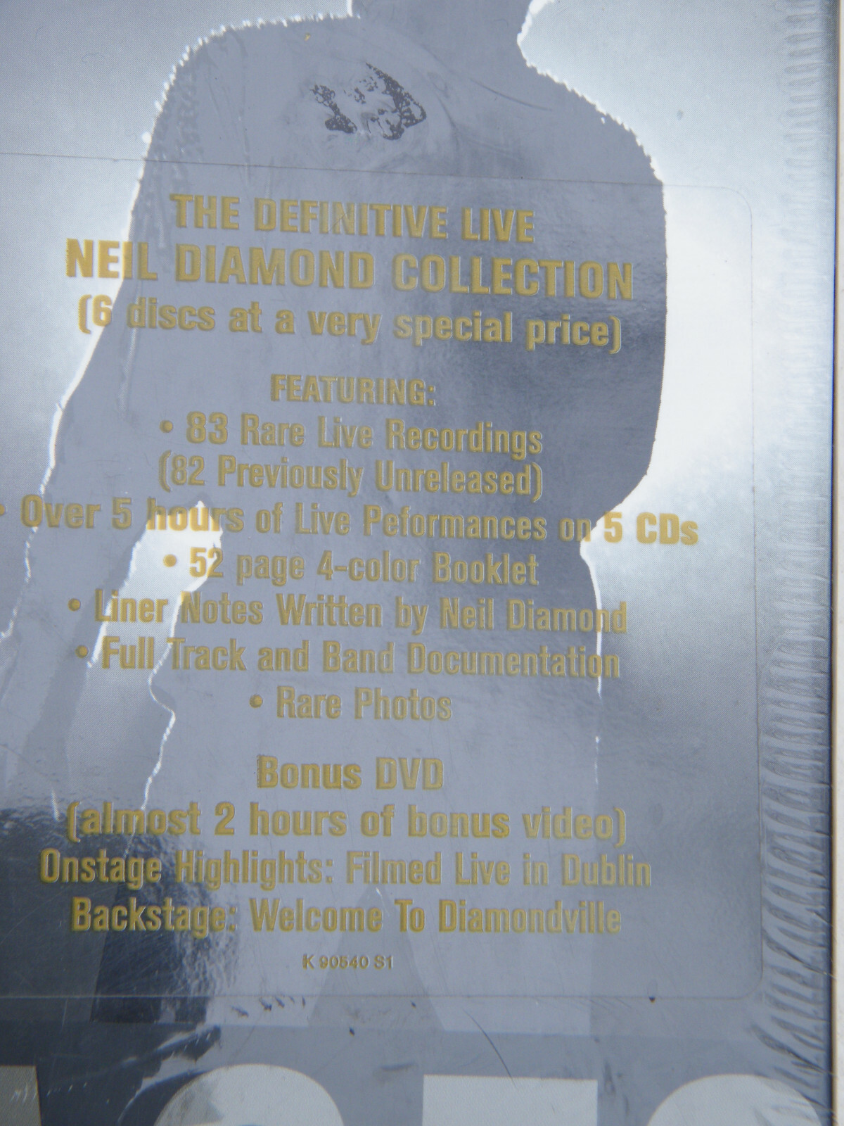 Neil Diamond STAGES Live 1970-2002 Performances BoxSet w 5CD, 2 DVD, 52 ...