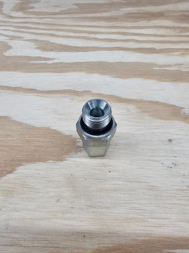 3/8" BSPP TO DIN L08 M14x1.5 - MINI EXCAVATOR CHINESE DIGGER - 9019-06 ...