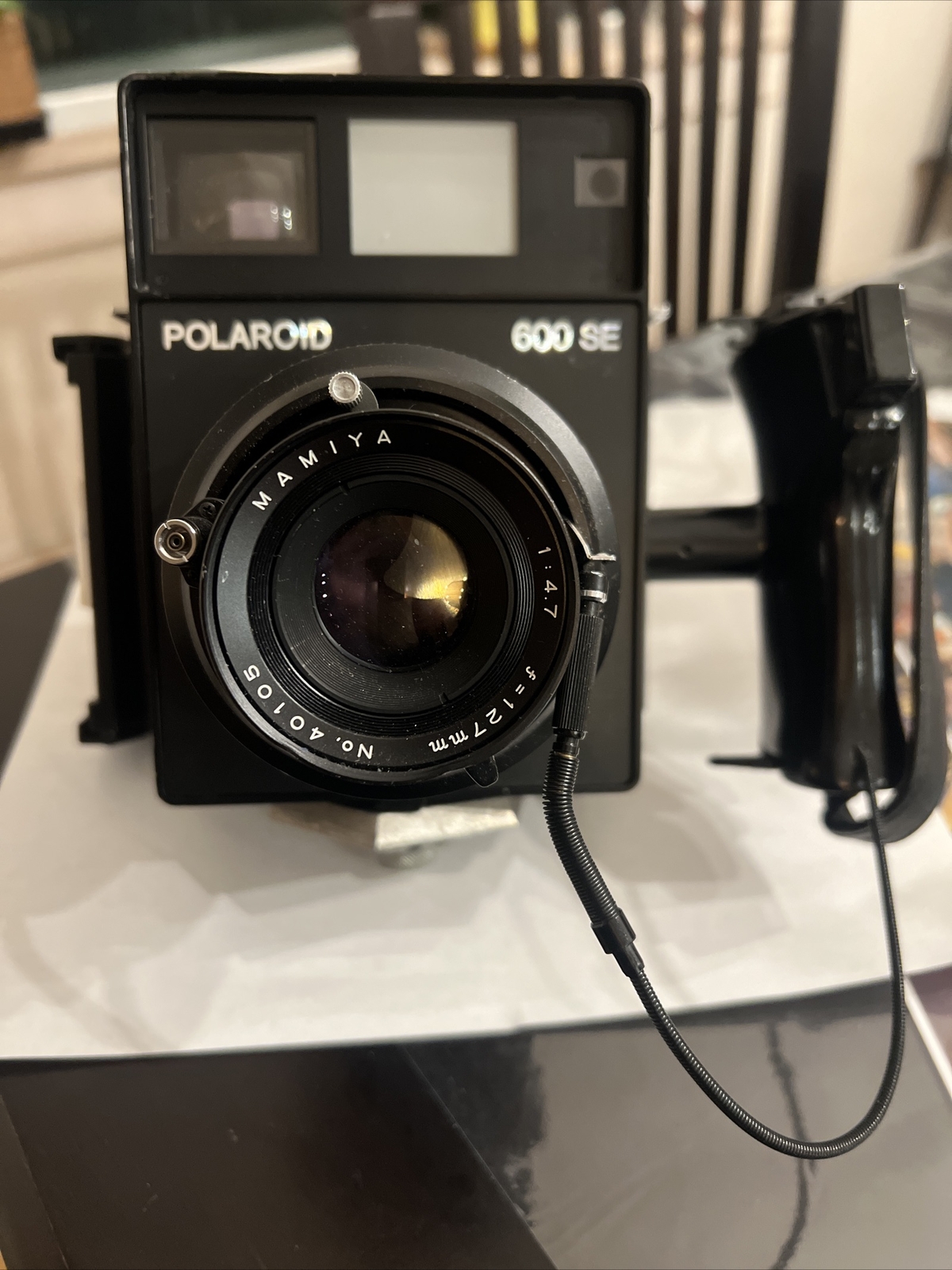 POLAROID 600SE Instant Film Camera Mamiya 127mm F4.7 Lens | eBay