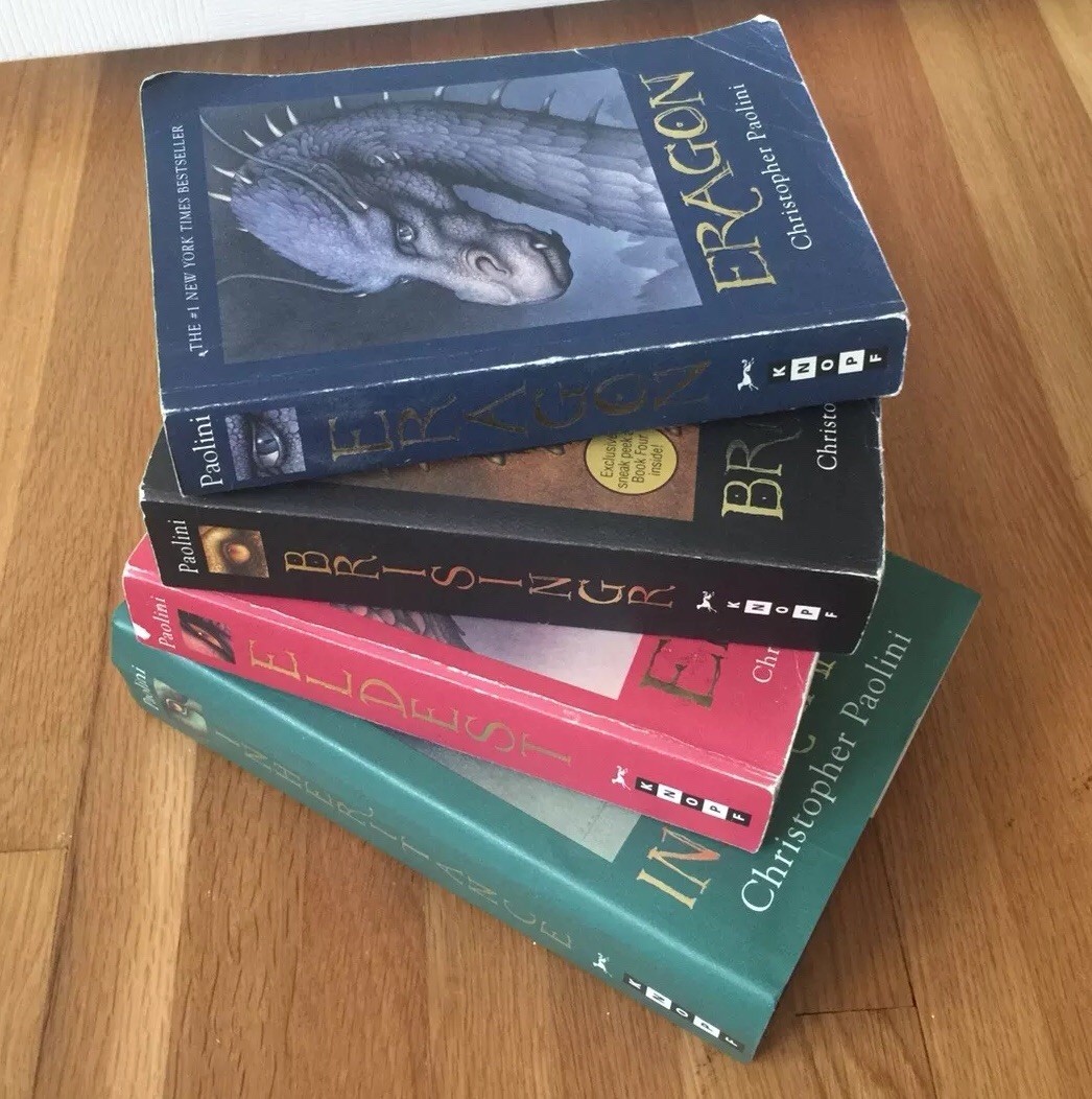 Complete Inheritance Cycle Book Series Set 1-4 Christopher Paolini ...