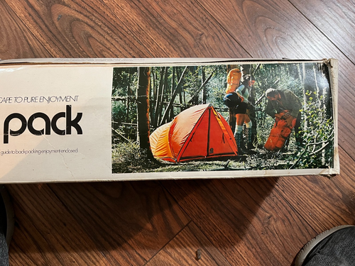 Vintage Sir Edmund Hillary 2 Person Hiker Mountain Tent (Sears ...