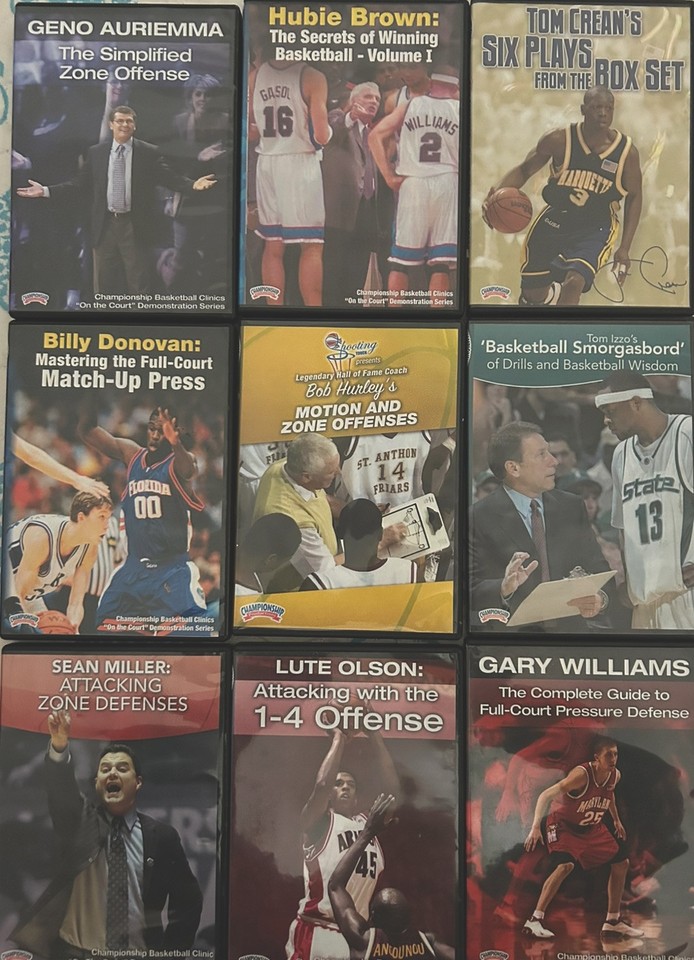 Play to Win Basketball Coaching DVDs. Your Choice Of 3 DVDs. Get 4th ...