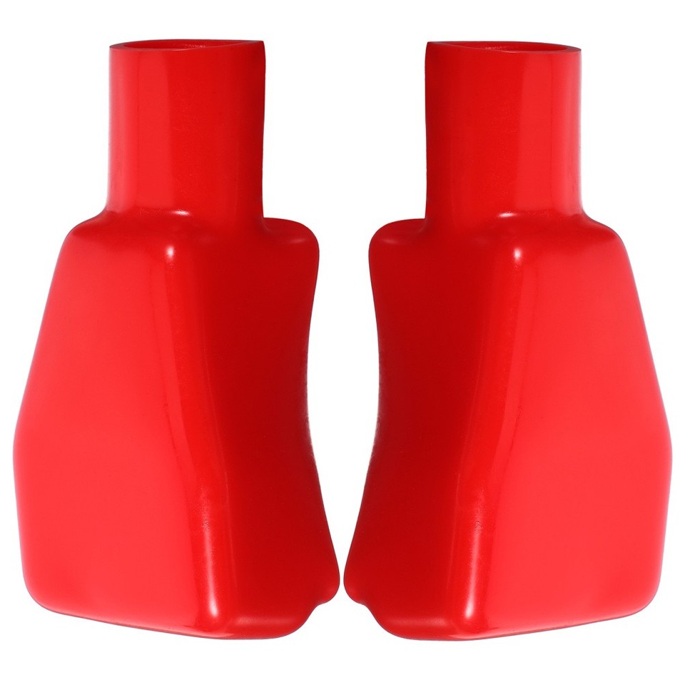 2 PCS Universal Car Positive Battery Terminal Covers Post Flexible ...