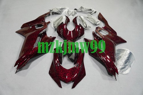 Red Forged Carbon Fiber Painted Fairing Kit Set For Yamaha 2017-2021 ...
