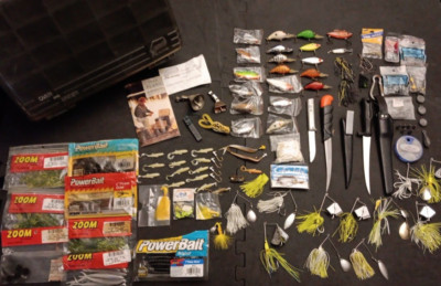 Estate Fishing Lure Tackle Bait Accessory Lot Vintage To NWT W/ '94 ...