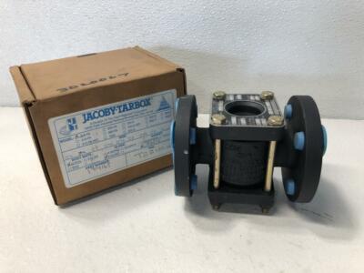Jacoby Tarbox 608-FA 3/4" Flanged Steel Sight Flow Indicator w/ Drip ...