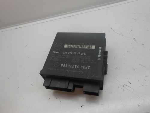 2007-2009 MERCEDES RELEASE CONTROL MODULE 2218706387 SF0197 | eBay