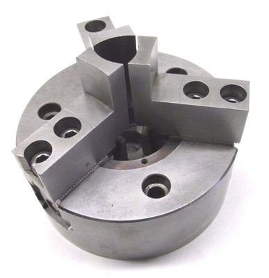 HOWA 5" THREE-JAW CNC LATHE POWER CHUCK w/ PLAIN BACK MOUNT - #H01MA5 ...