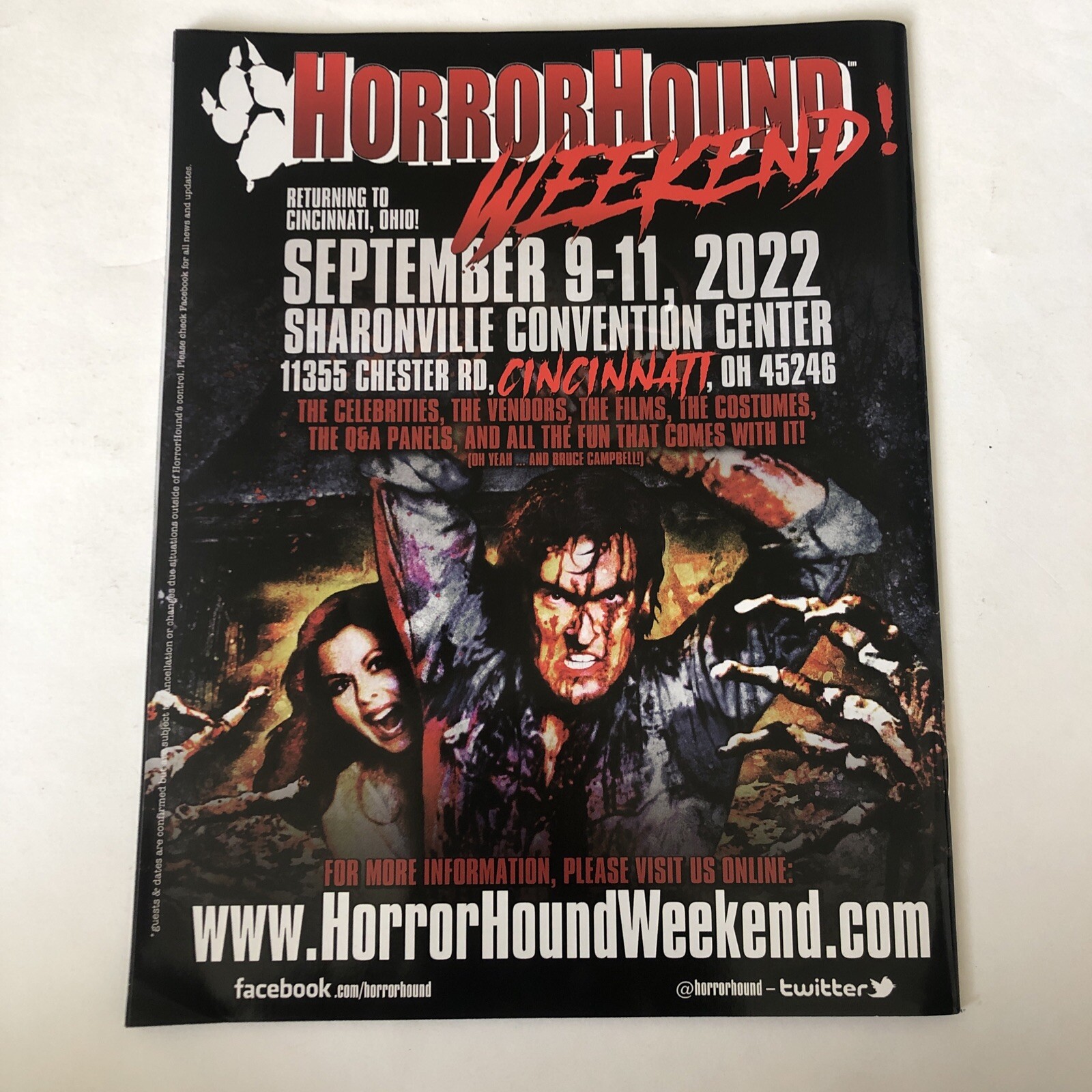 HorrorHound Mag #93-March 2022-War of the Worlds-Jeepers Creepers-Body Snatcher 9128015972| eBay