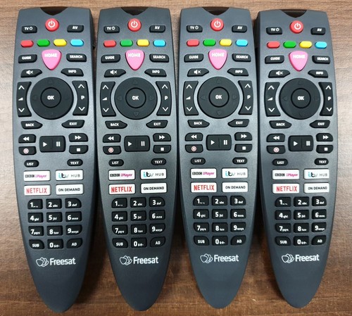 Freesat UHD-4X Remote Controls GENUINE Smart 4K Ultra HD TV FOUR ...