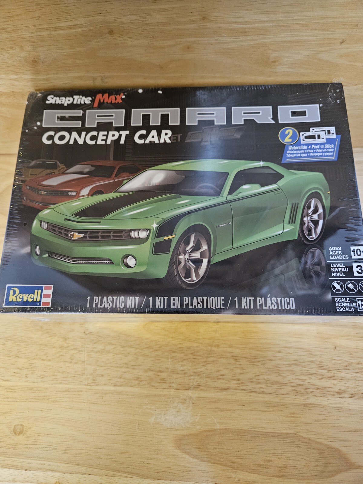 REVELL Snap Tite MAX CAMARO CONCEPT CAR Kit 1/25 #85-1527 Factory ...