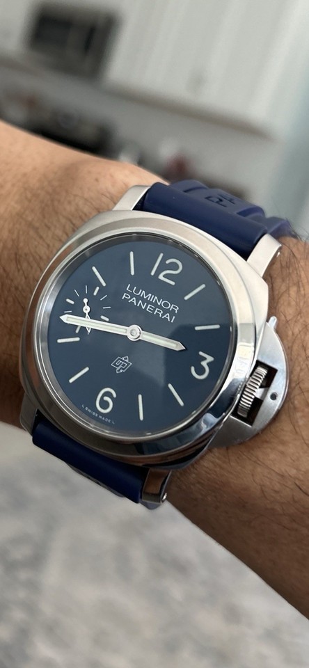 Panerai Luminor 1085 Blue Dial Watch 44mm Strap 2025 PAM01085 | eBay