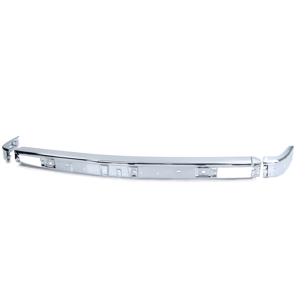 For BMW 3er E30 1982-1987 Front Bumper Chrome+Corner Left+Right +Centre ...