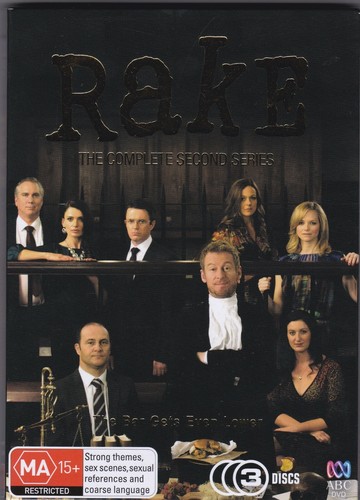 Rake - The Complete Second Series - DVD (4 x DVD Region 4 PAL) | eBay