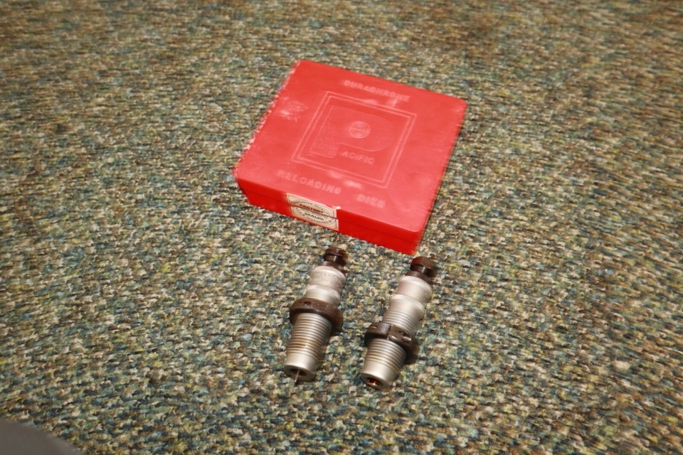 Used Hornady Pacific Durachrome # 40214 Reloading Dies .222 Rem ...