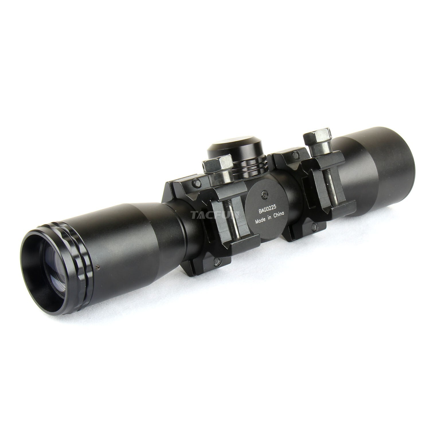 Tactical 4X32 Compact .223 .308 Scope /w Rings | eBay