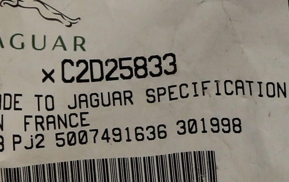 X2 Two Jaguar Clip Retaining C2D25833 - OEM and Best for sale online | eBay