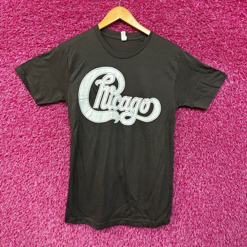 Chicago Spell-Out Logo 2023 US Tour Dates Soft Rock Tee small | eBay
