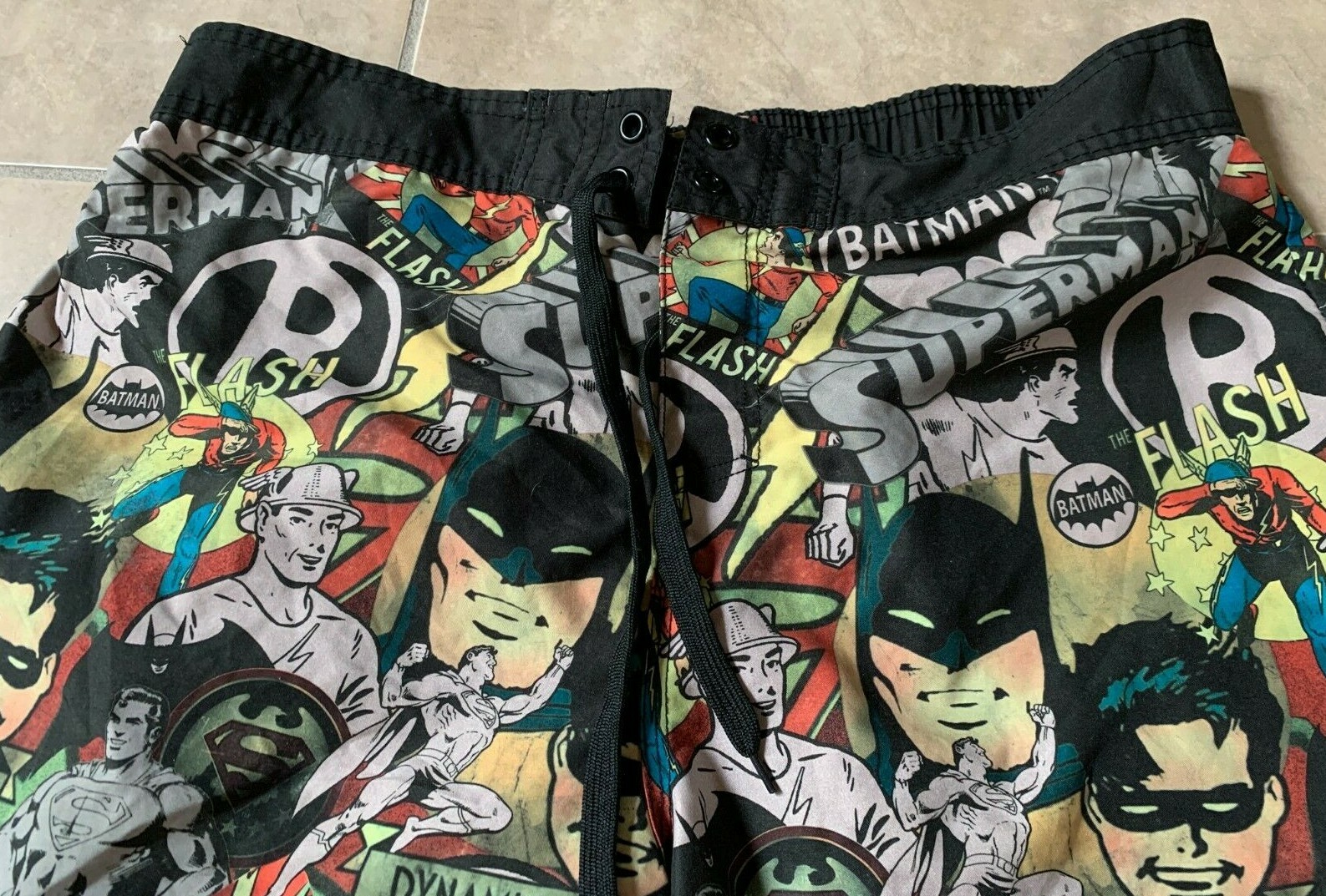 DC Batman Super Hero Animated Swimming Shorts Trunks … - Gem