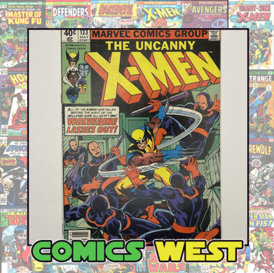X-MEN #133 * 7.5 (VF-) * Wolverine! Hellfire Club! Byrne! Newsstand ...