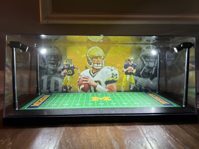 Tom Brady Custom 2-card PSA display case with LED lights - Michigan ...