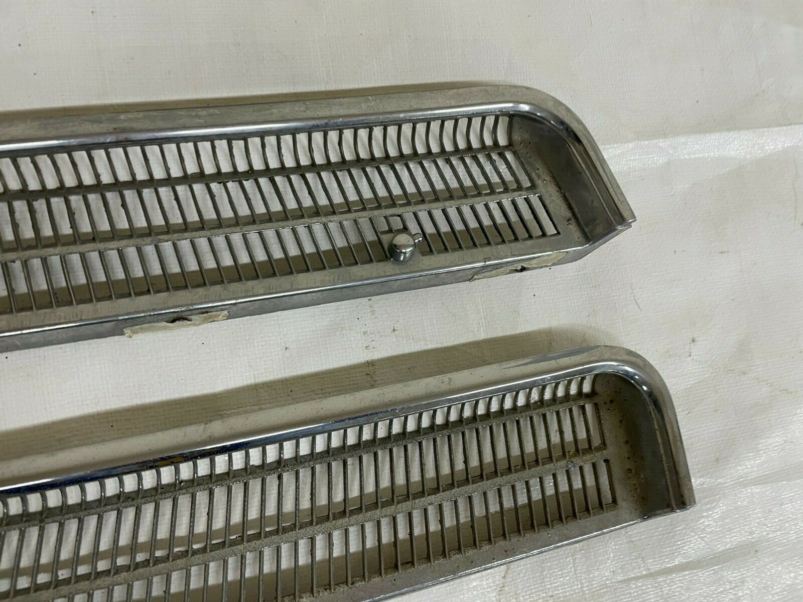 1963 1964 Buick Riviera Cowl Screen Vent Trim Molding Louver Moulding ...