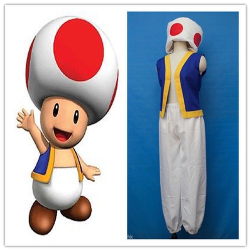Super MARIO Bros Toad Cosplay Costume Custom Made@ | eBay