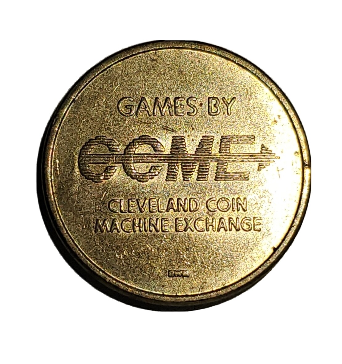 Cleveland, OH Arcade / Amusement Token: Games By CCME Exchange Machine ...