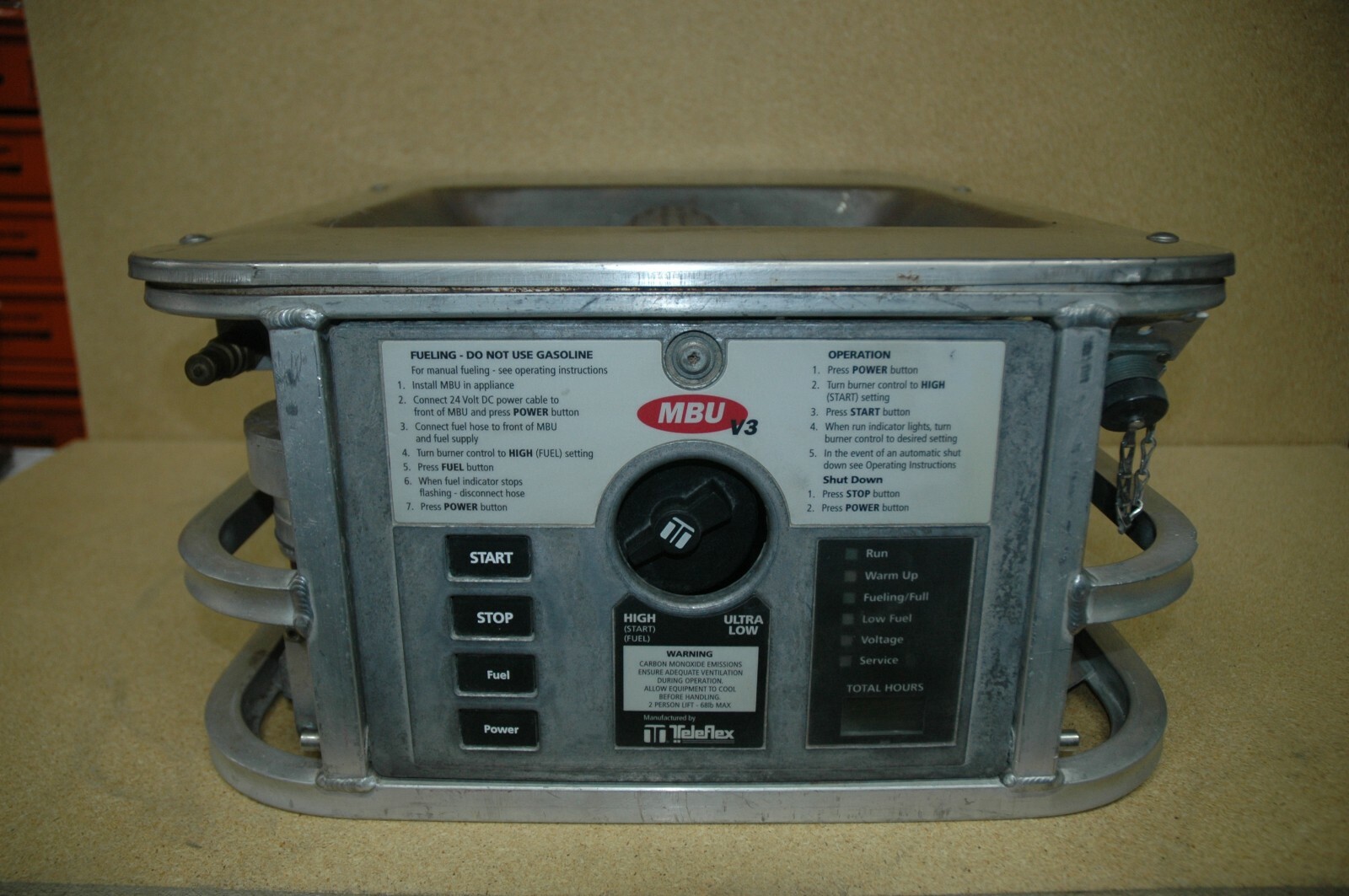 MBU/V3 Burner(Modern Burner unit) /Teleflex(re-furb.) 7310-01-507-9310 ...