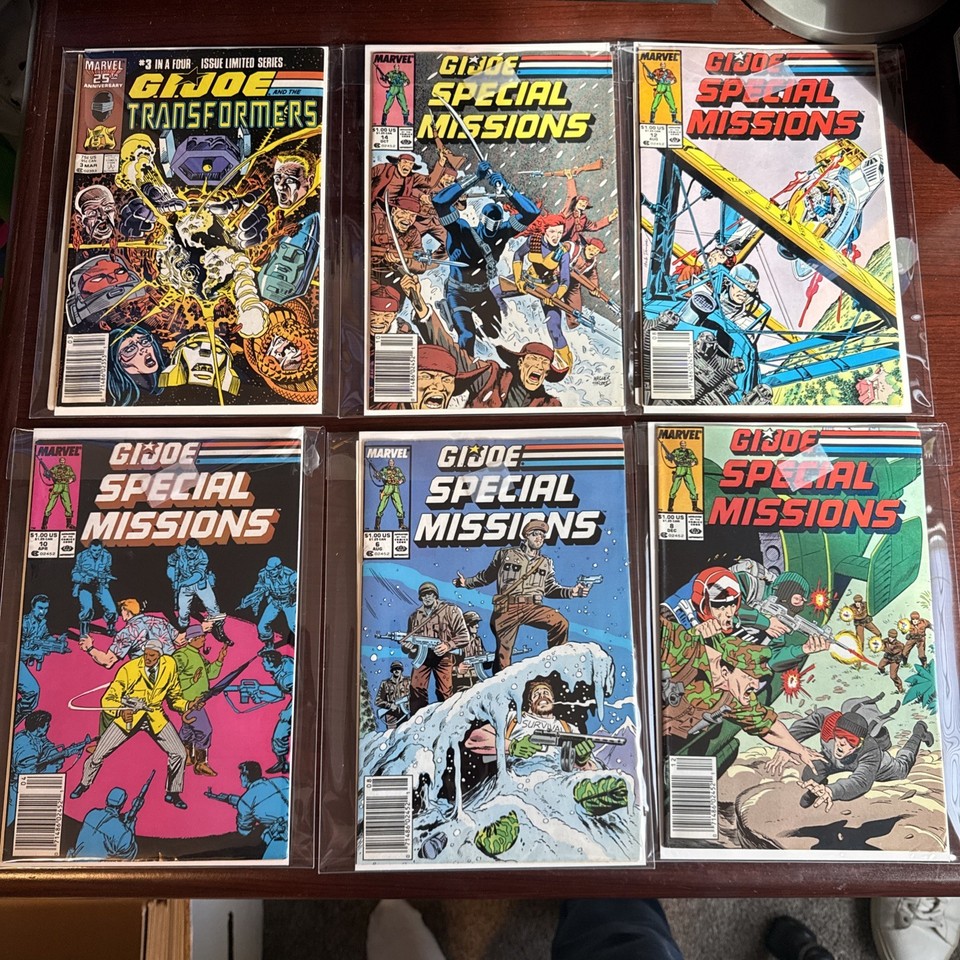HUGE 40-book GI Joe Marvel Lot #1 Key issues Snake Eyes Cobra Commander ...