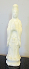 VTG Quan Yin Guan Kwan Kuan Buddhist Goddess White Stone Statue ...