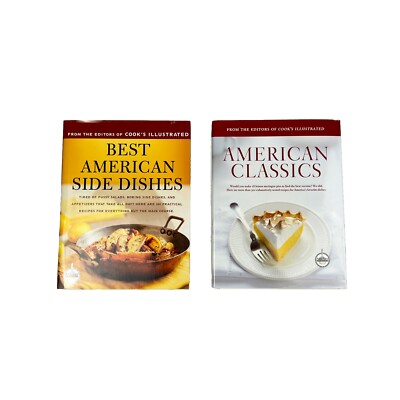 Lot of 2 Best Recipes Cookbooks Bundle American Classics + American ...