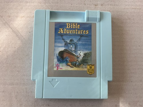 Nintendo NES: Bible Adventures (Wisdom Tree) BLUE Cartridges - Tested ...