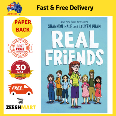 Real Friends by Shannon Hale (English) Paperback Book Free Shipping ...