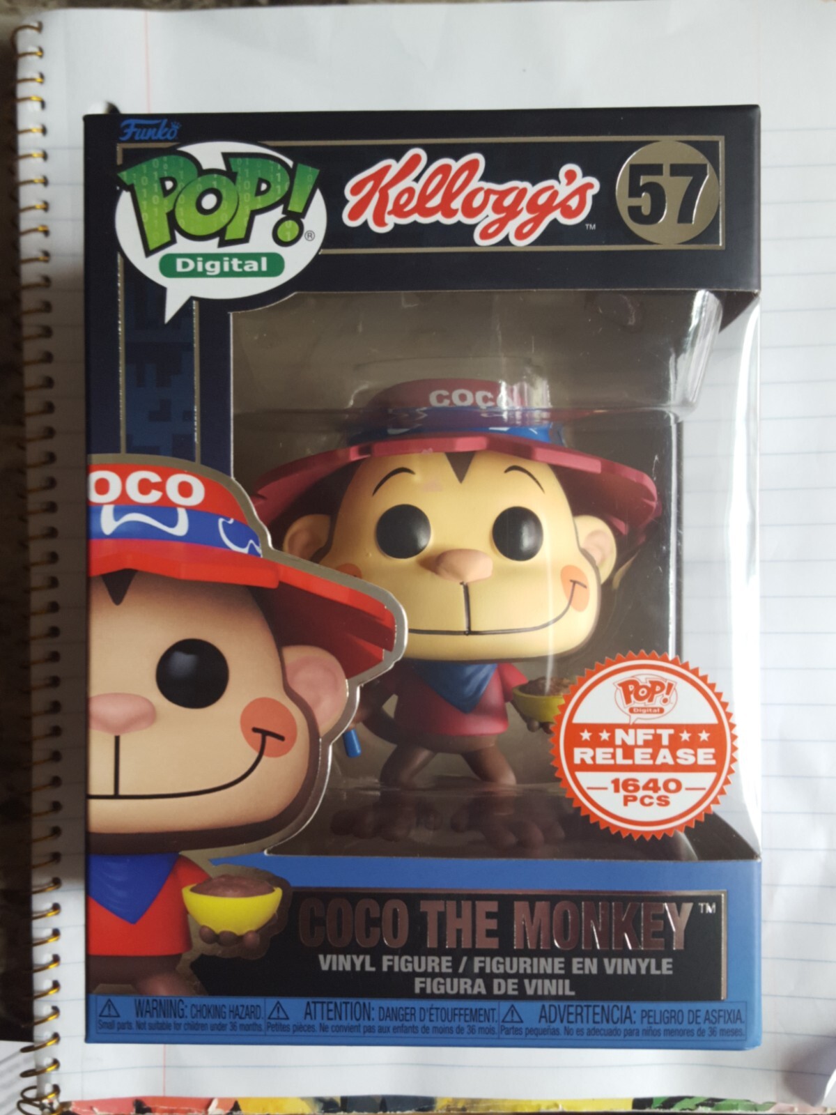 Funko POP! Kellogg’s Coco the Monkey Legendary Digital #57 limited pcs ...