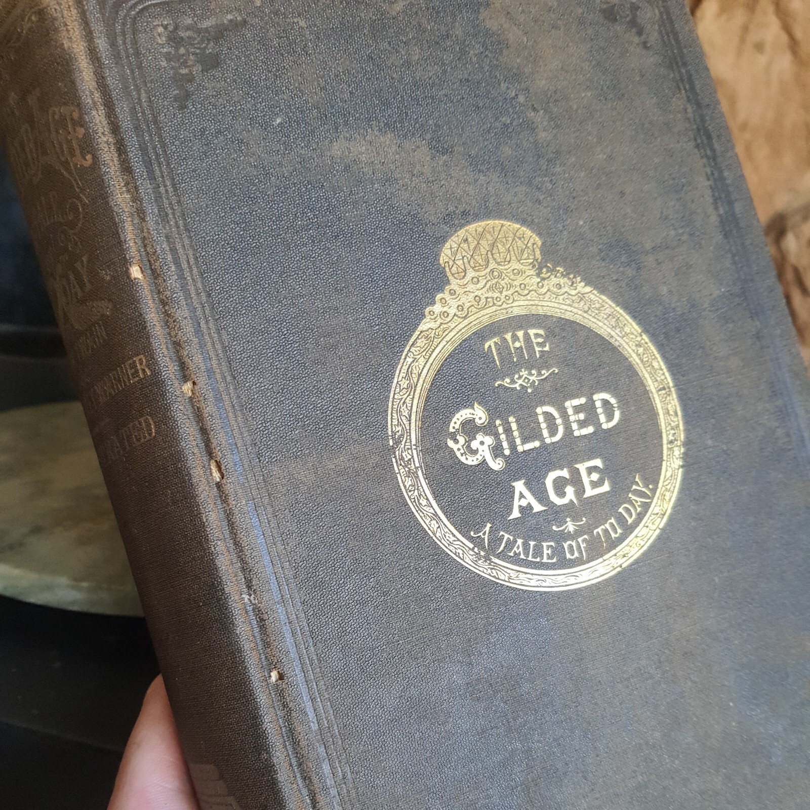 Antique 1882 The Guilded Age A Tale Of To Day Mark Twain C.Warner Hardcover Book | eBay
