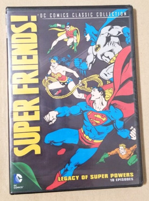 DC Comics Classic Collection DVD New Super Friends Legacy of Super ...