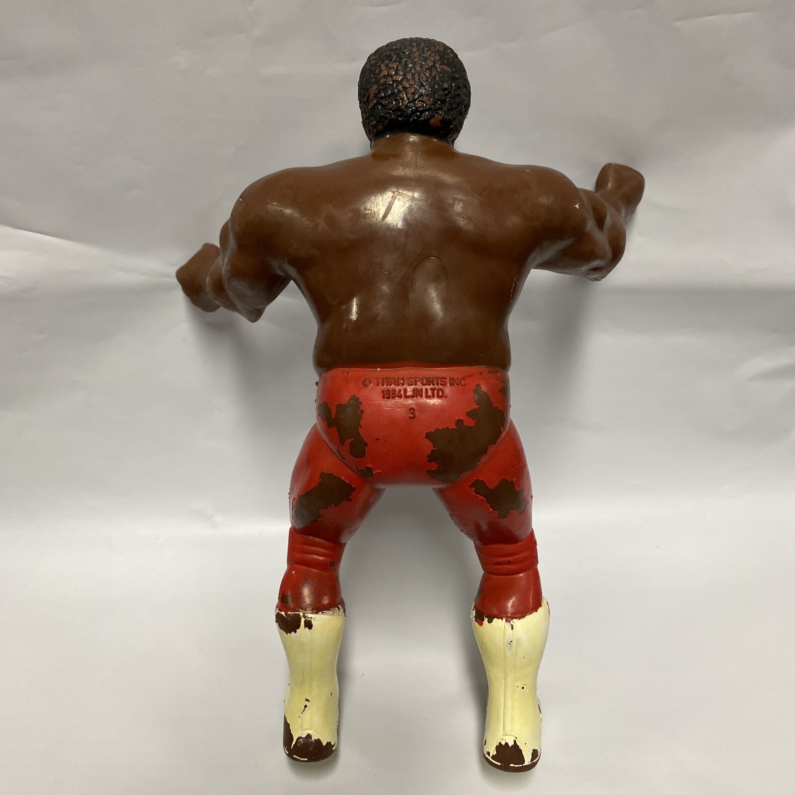 Vintage 80's WWF LJN Wrestling Superstars Junkyard Dog JYD Figure | eBay