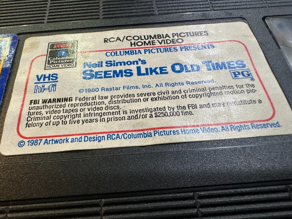 RARE Blockbuster VHS Clamshell Case Lot 5 Cases 9 Tapes - Hollywood CA ...