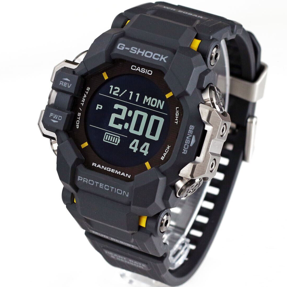 CASIO G-SHOCK RANGEMAN GPR-H1000-1JR Bluetooth GPS Radio Solar Watch 53 ...