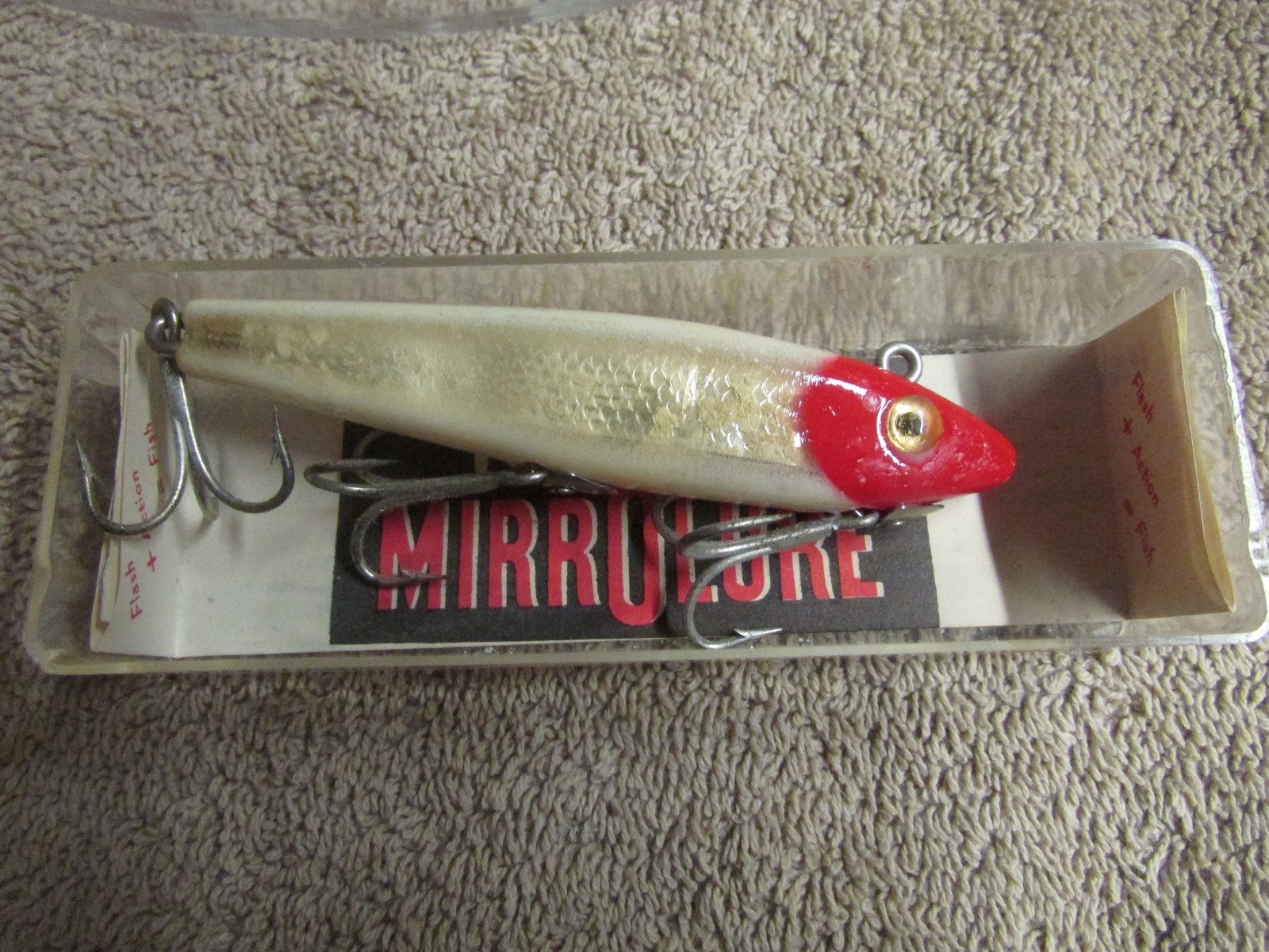 Vintage L & S MirrOlure Fishing Lure - 52M 11 - No Lid (G 19) | eBay