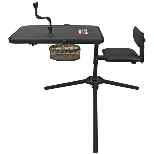 Birchwood Casey Xtreme Shooting Bench Rated for 300LBS Swivel Black BC ...